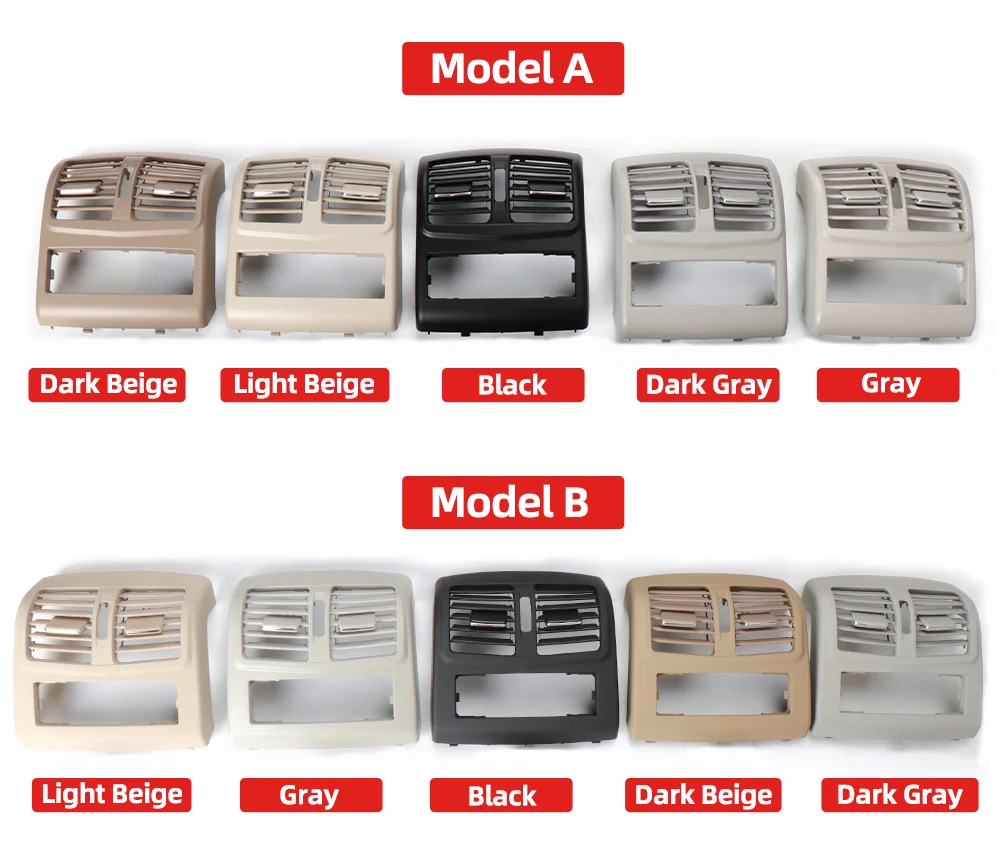 For Benz W212 Rear Center Console Air Vent Cover Vent Fresh Air Outlet ...