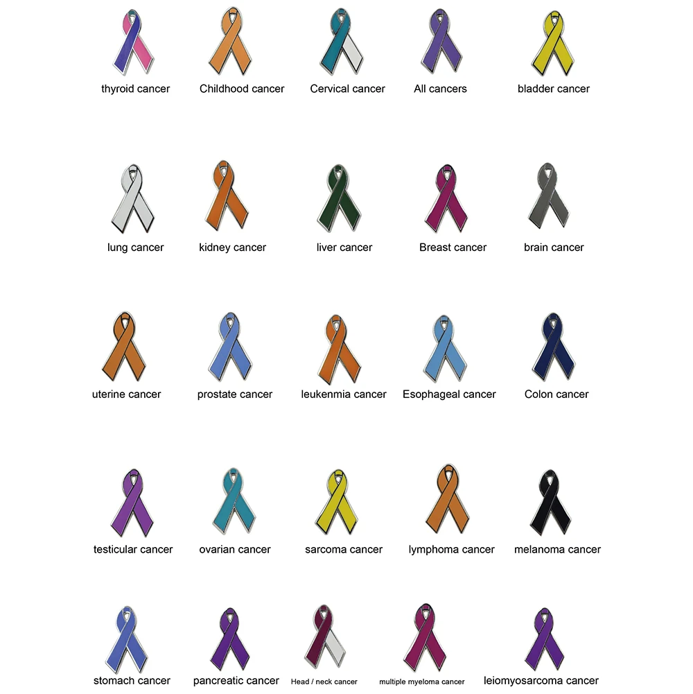 October Custom Metal Detection Saves Lives Crossed Hats Brooch Badge ...