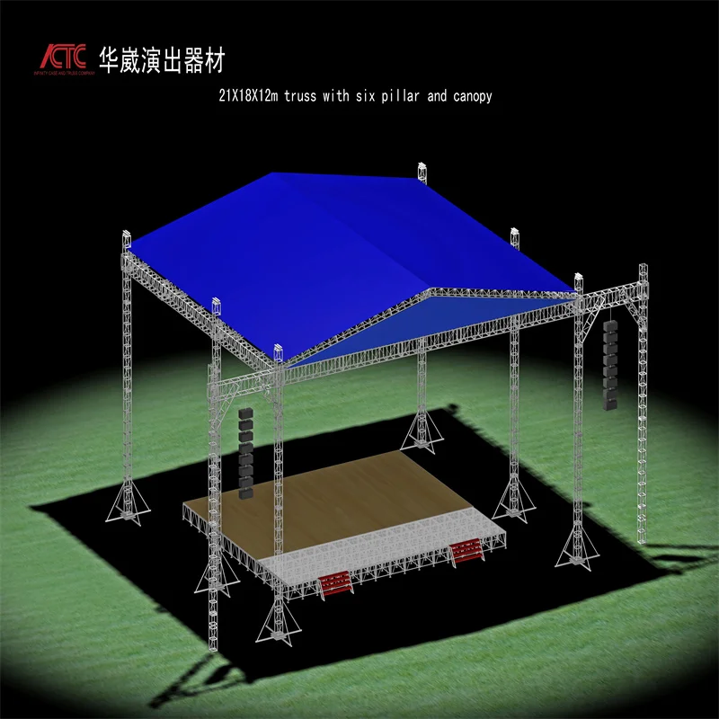Aluminum Ground Support Truss System - Truss Lift Certificates