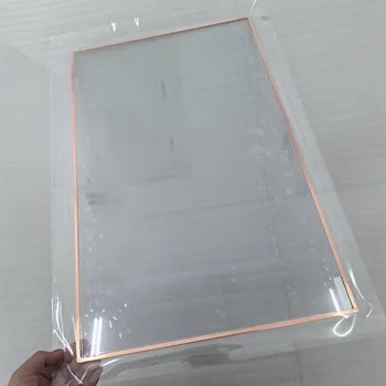 Rf Shielded Windows Shielded Glass Emi-shielding Foil With Copper Edges ...
