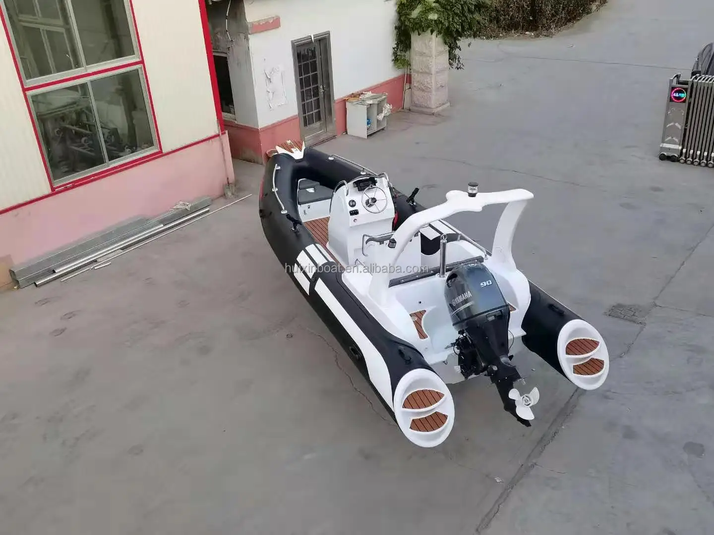 CE Certified 19ft Sport Yacht 580cm Rib PVC Fiberglass Inflatable ...