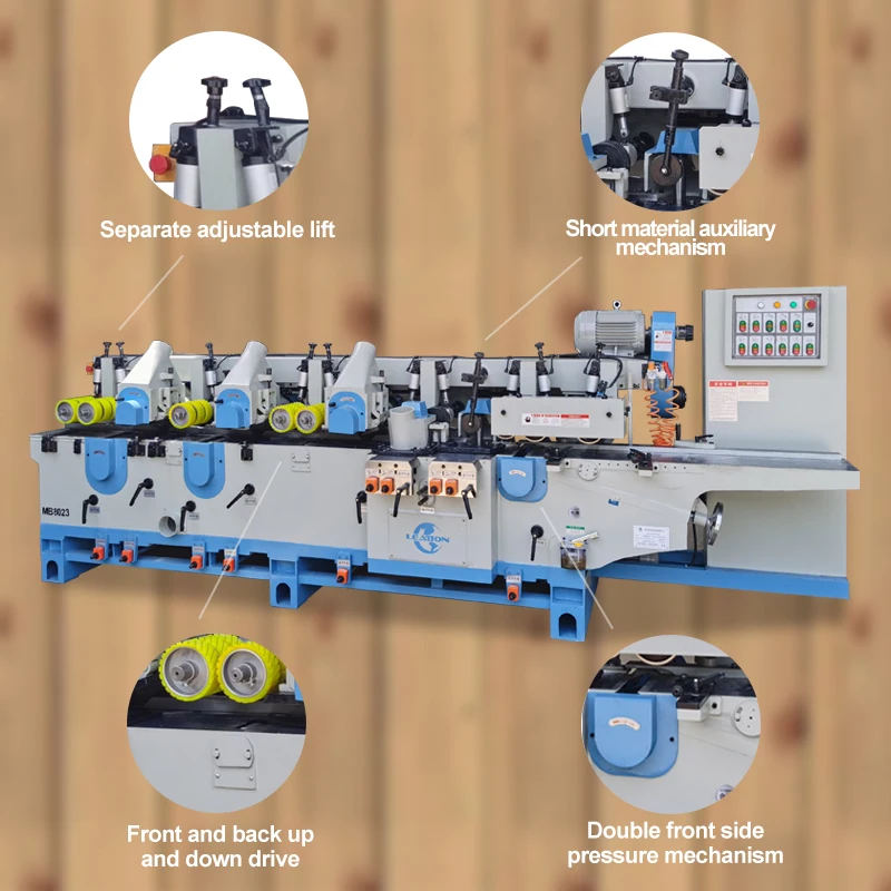 Wood Floor Boards Moulder - Efficient Wood Planer Machine