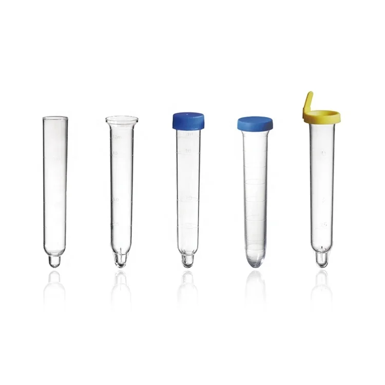 Plastic 12ml Urinary Sediment Test Tube With Cover Screw Cap - Buy Test ...