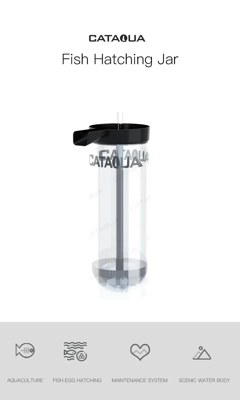 CATAQUA Aquaculture Equipment - Efficient Fish Egg Hatching Jars