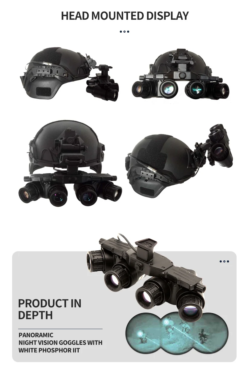 Gpnvg18 Panoramic Gen2 Gen3 Night Vision Goggles - Buy Gen2 Gen3 Night ...