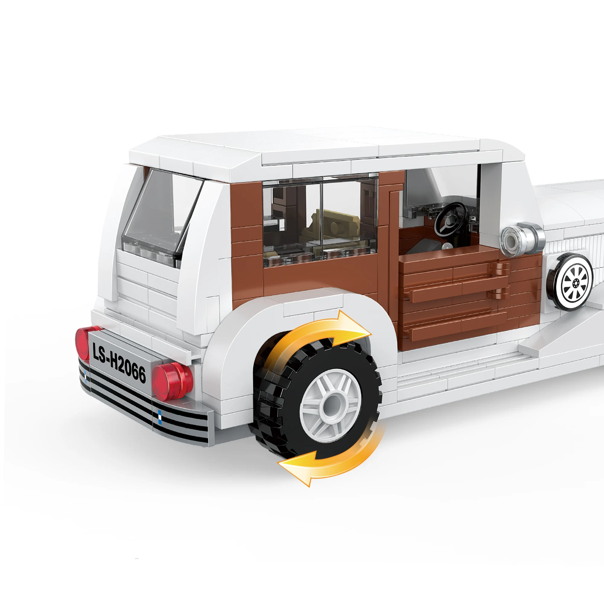 Cogo Kids Diy Assembly Cars Building Blocks Plastic Construct Build ...