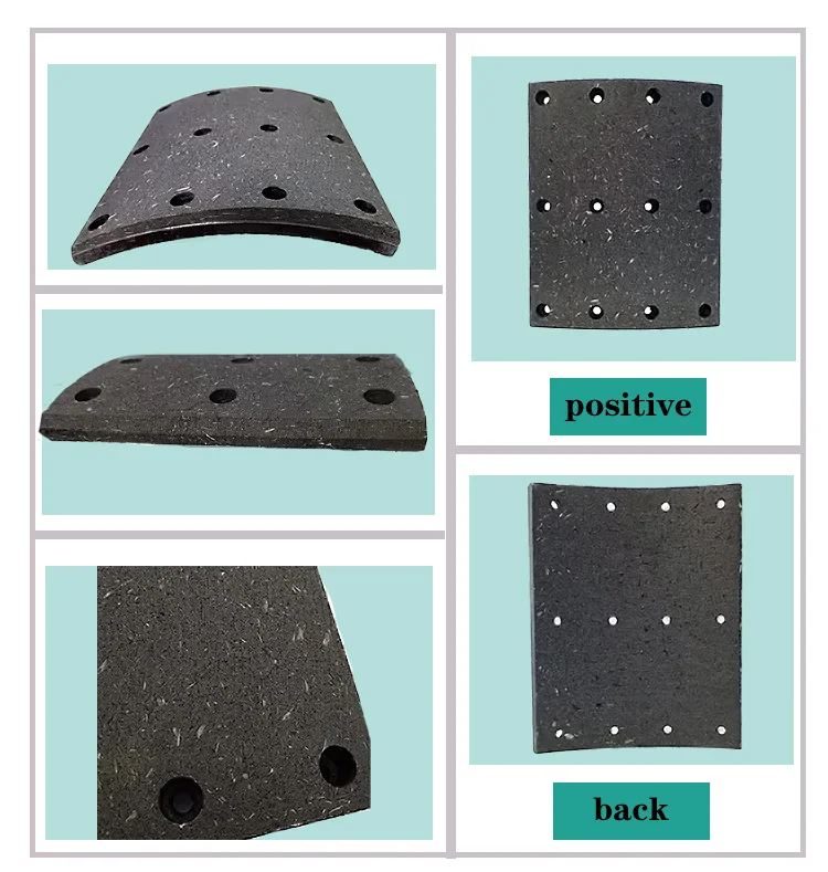 Truck Parts OEM Quality Brake Shoe Lining 19931 19932 19933 China ...