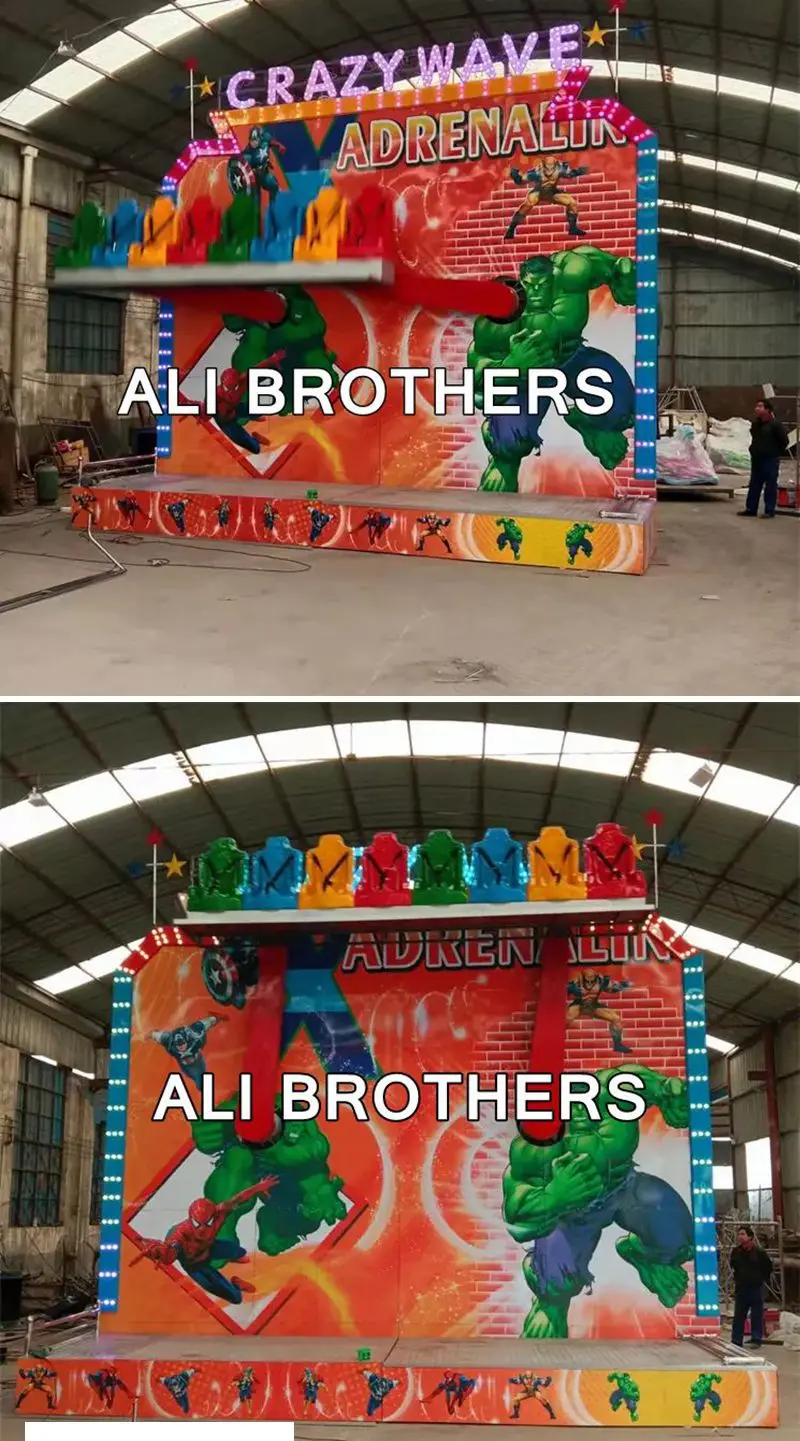 High Quality Fairground Attractions Manege Ride Portable Amusement Kids ...