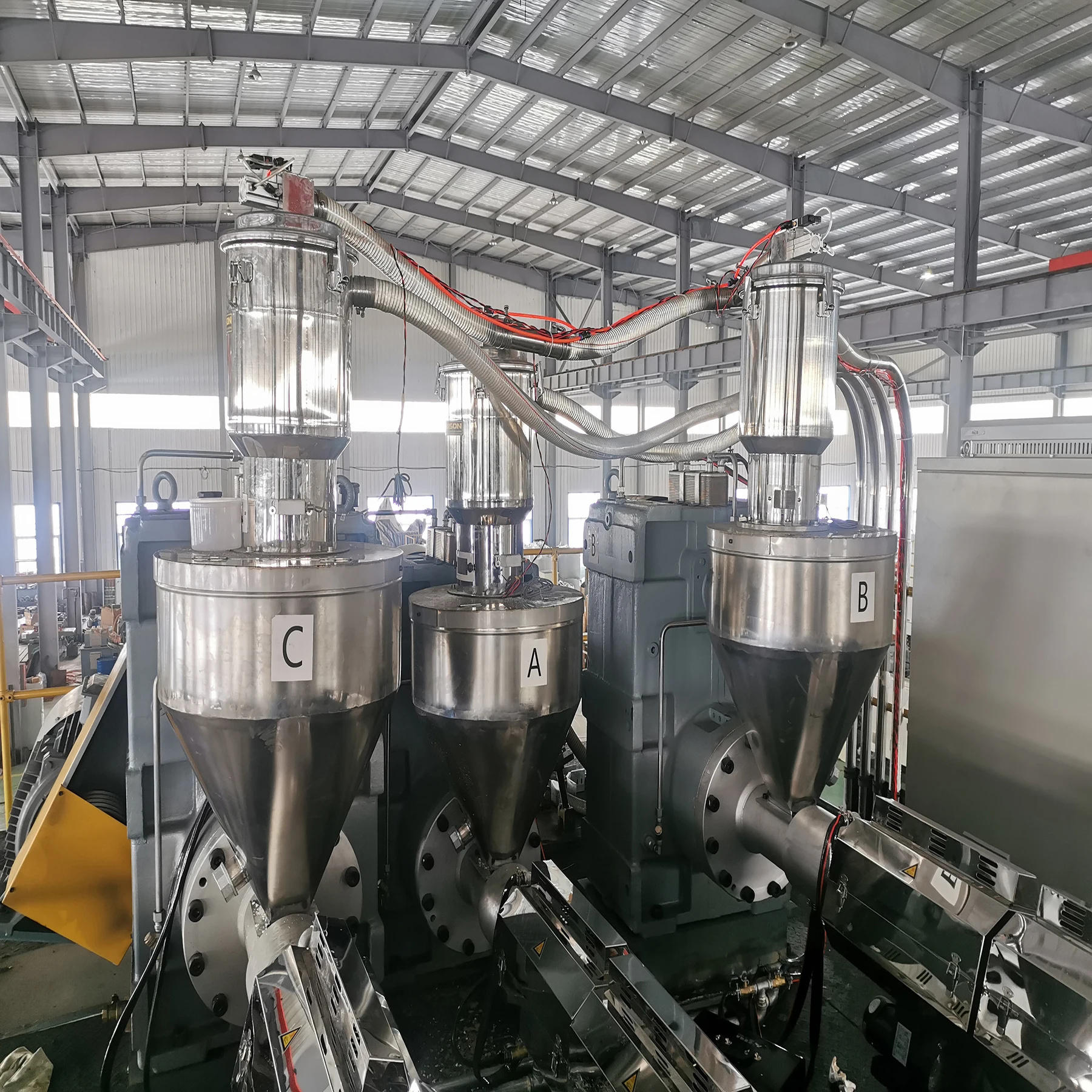 Plastic Drum Barrel Hdpe 200l 220l Double L Ring Making Blow Molding ...