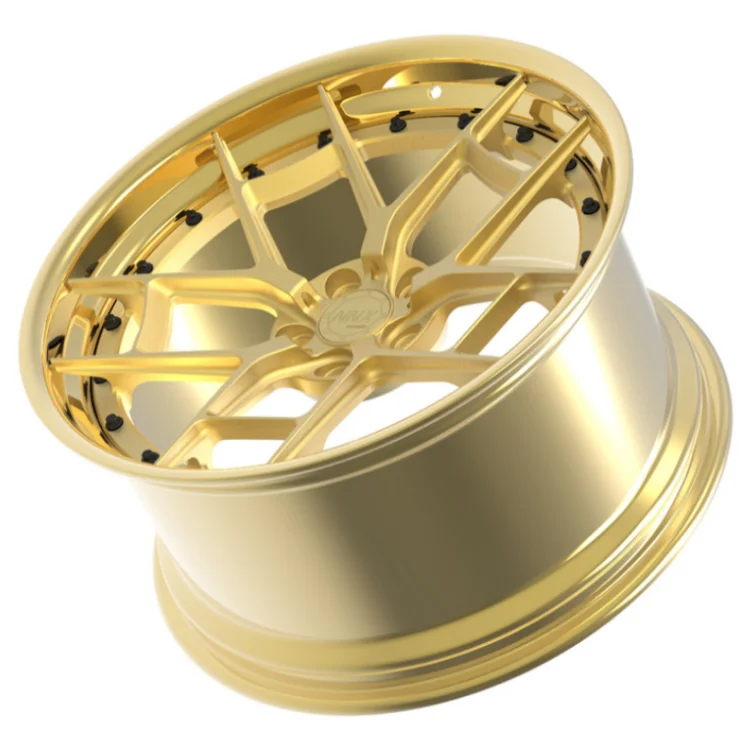 Chrome Gold Staggered Forging Wheel 18 19 20 21 22 23 24 Inch With Pcd ...