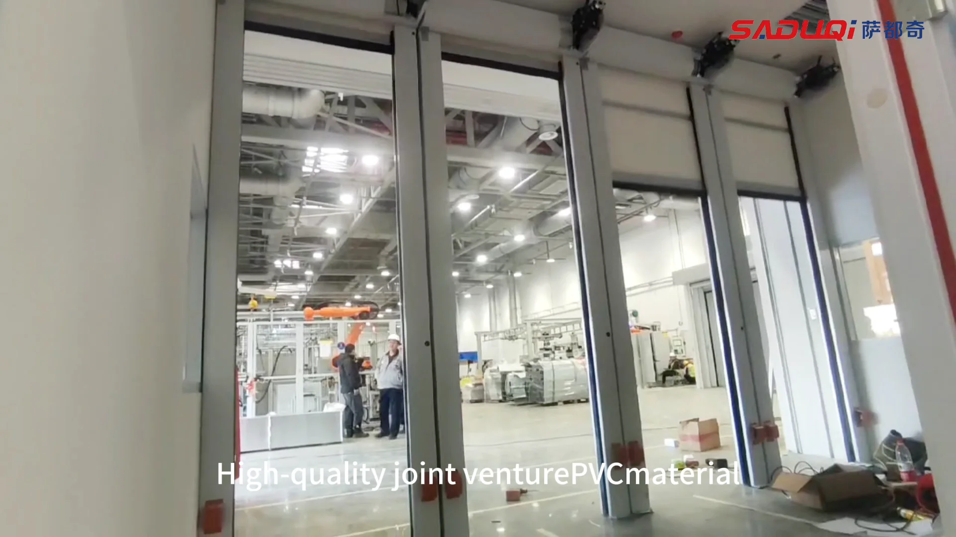 Pvc International Fast Speed Smart Door For Clean Rooms And Warehouses ...