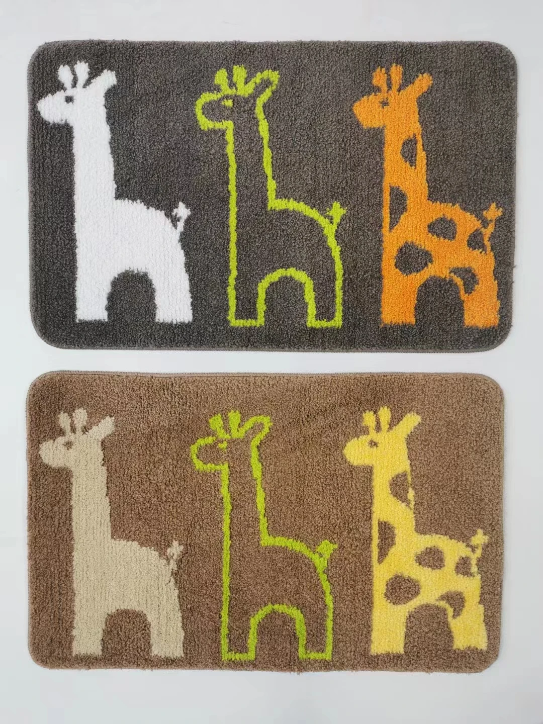 New Animal Shape Bathroom Rug Soft And Absorbent Microfiber Extra-soft ...