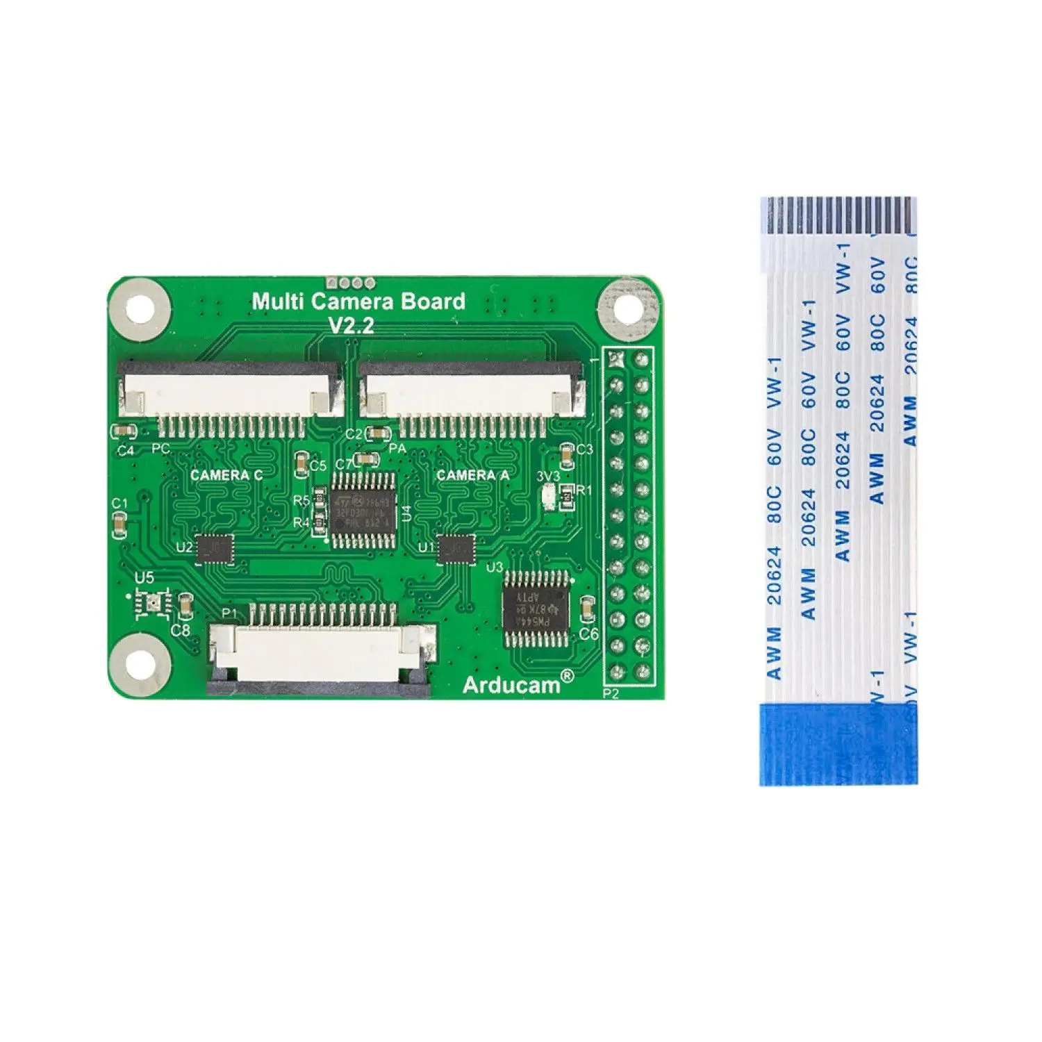 Arducam Multi Camera Adapter Module V2.2 For Raspberry Pi - Buy Arducam ...
