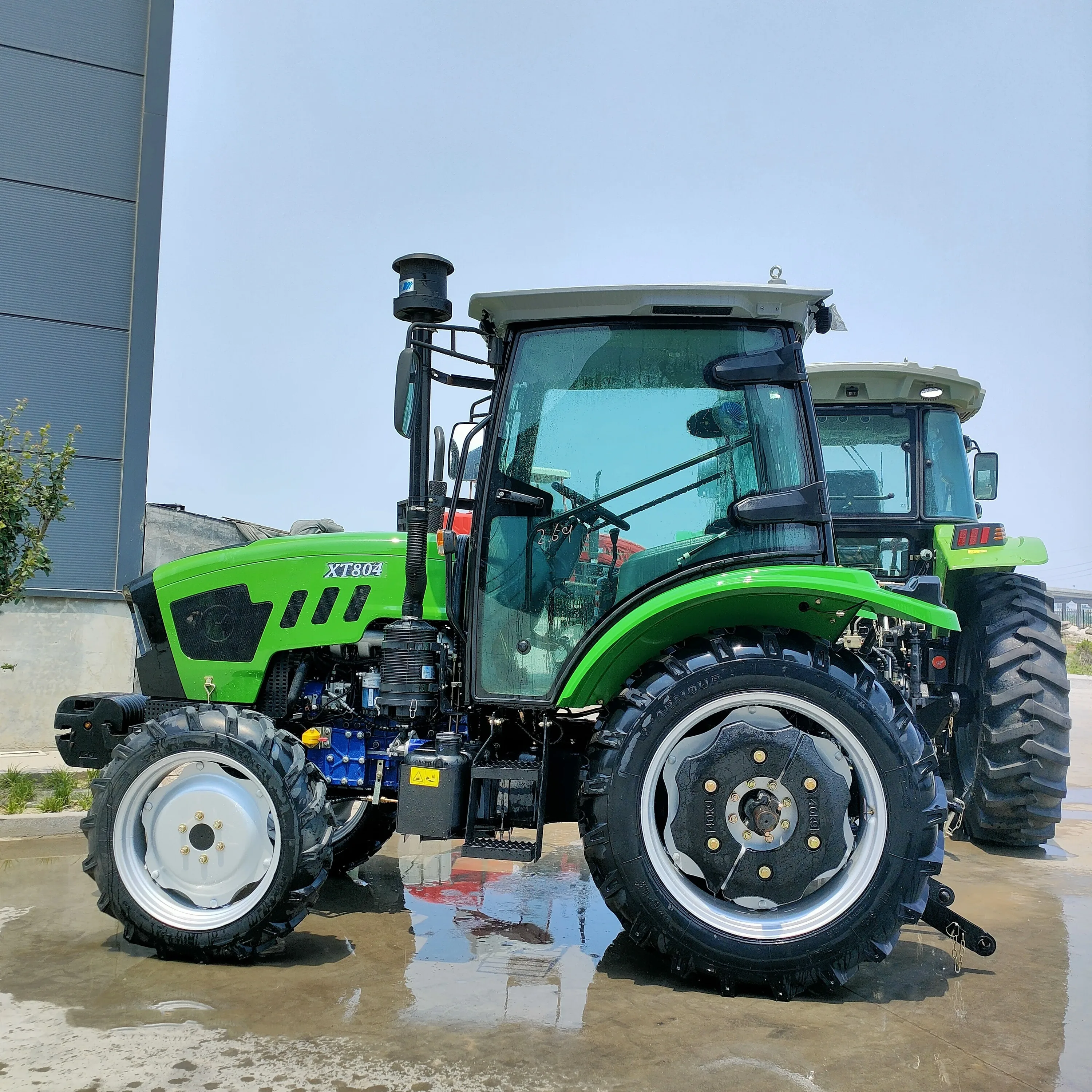 4x4 80hp Ac Cabin Farm Tractor Diesel Engine For Agriculture - Buy 4x4 ...