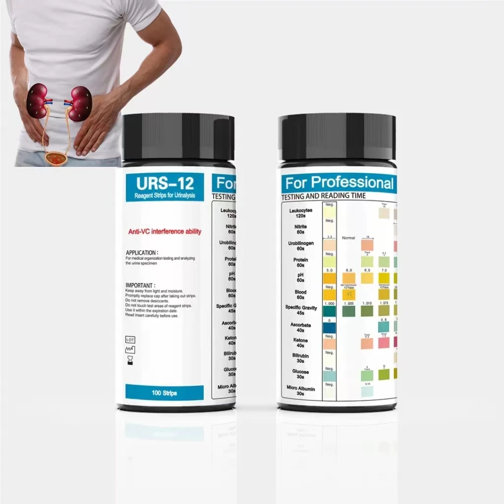 50 Strip Urinalysis Glucose Test Strip Quick Self check Urine test ...