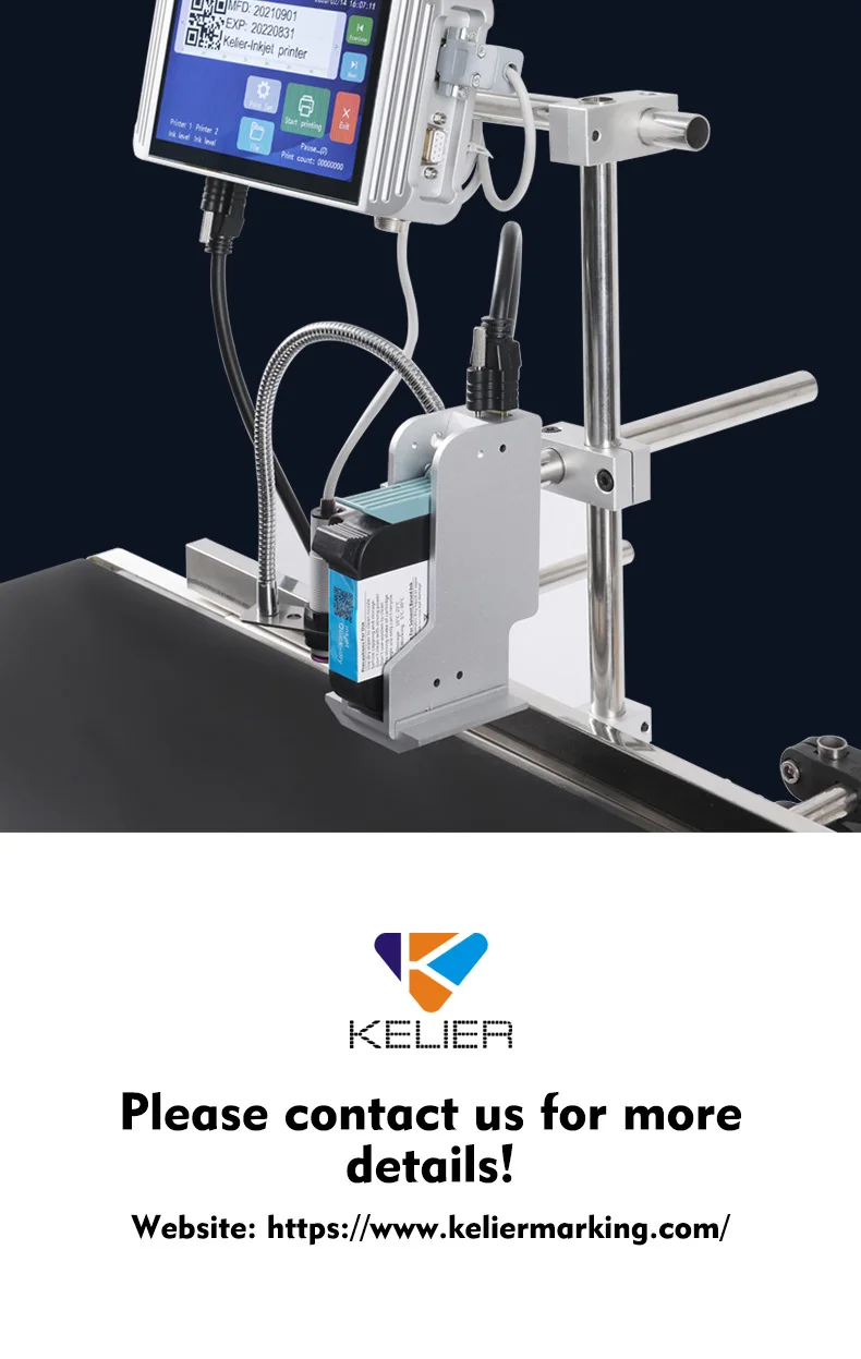Kelier 2022 New Kx180 Fast Speed Automatic Online Industrial Inkjet ...