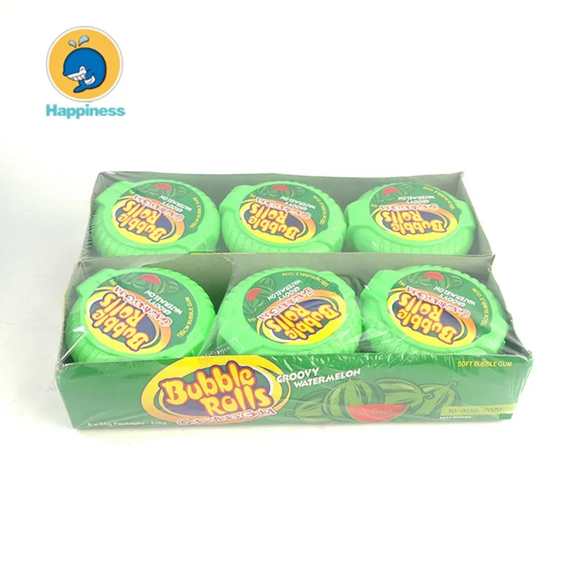 Big Size Crazy Roll Bubble Gum for Kids - Happiness Food