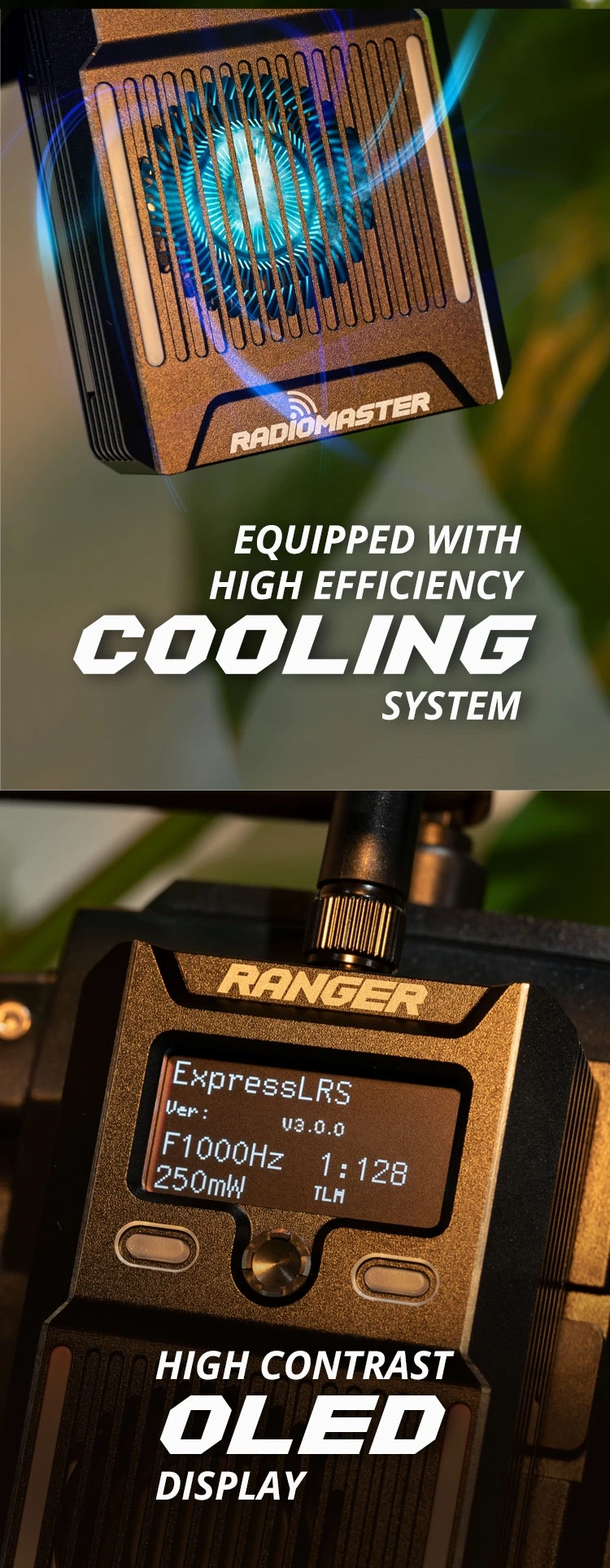 Radiomaster Ranger 2.4ghz Elrs Module Combo Set Rp1 And Rp2 Receiver ...