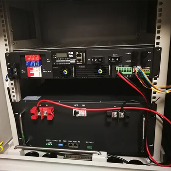 48v Rectifier System With Lifepo4 Battery Used In The Telecommunication ...