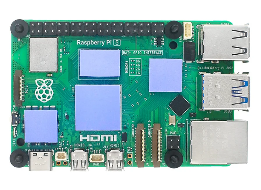 The Raspberry Pi 5 Generation Raspberry Pi 5 Motherboard Aluminum Alloy ...