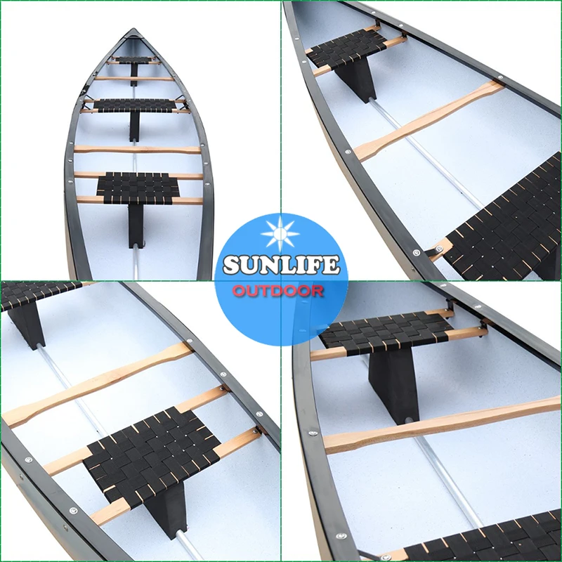 Hot-sell Plastic Fishing Canoe/Kayak,Durable Big Size 16Ft Long for 4 ...
