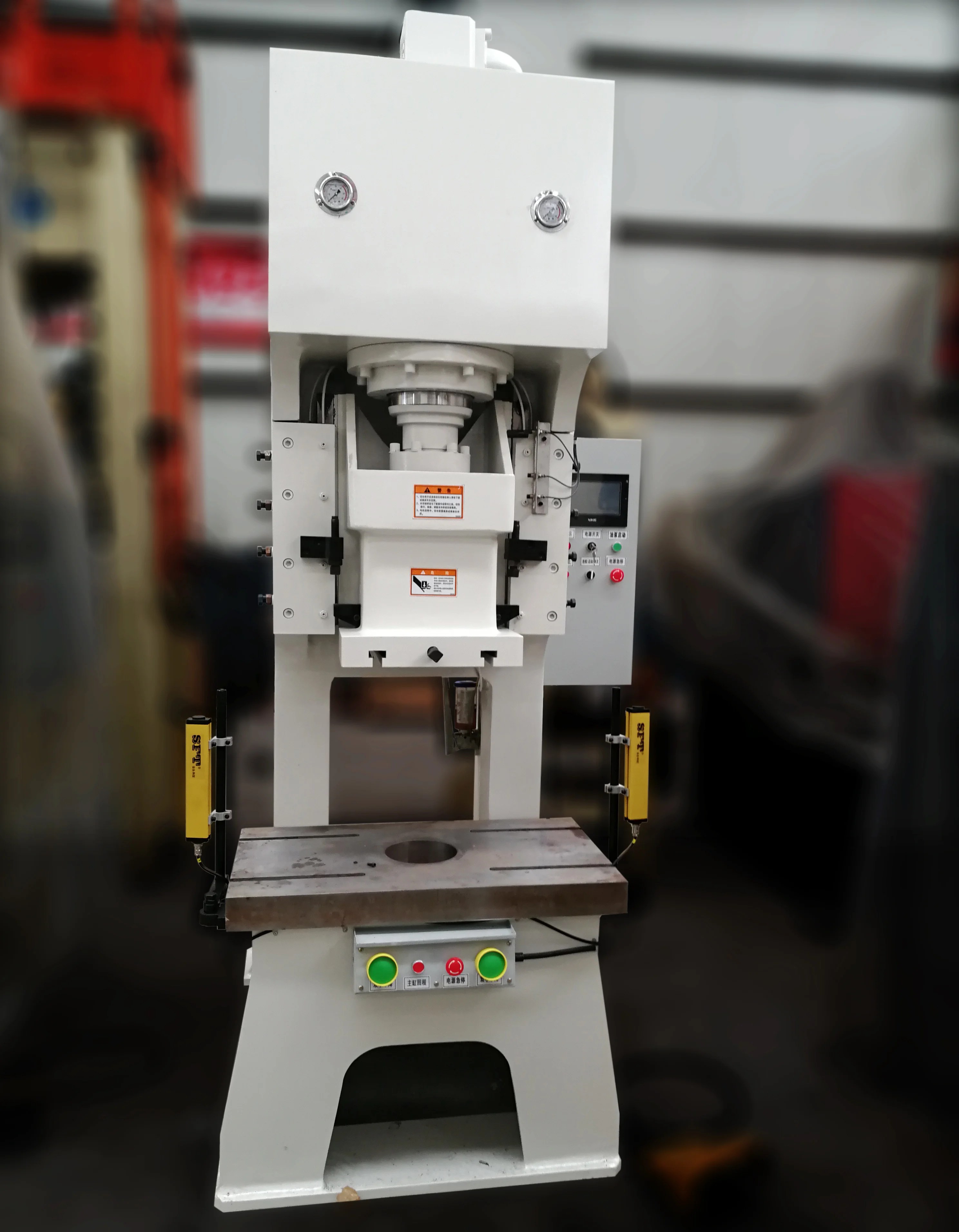 Y21 Manual Hydraulic Press Machine Steel 40 Ton to 200 Ton Punch Press ...