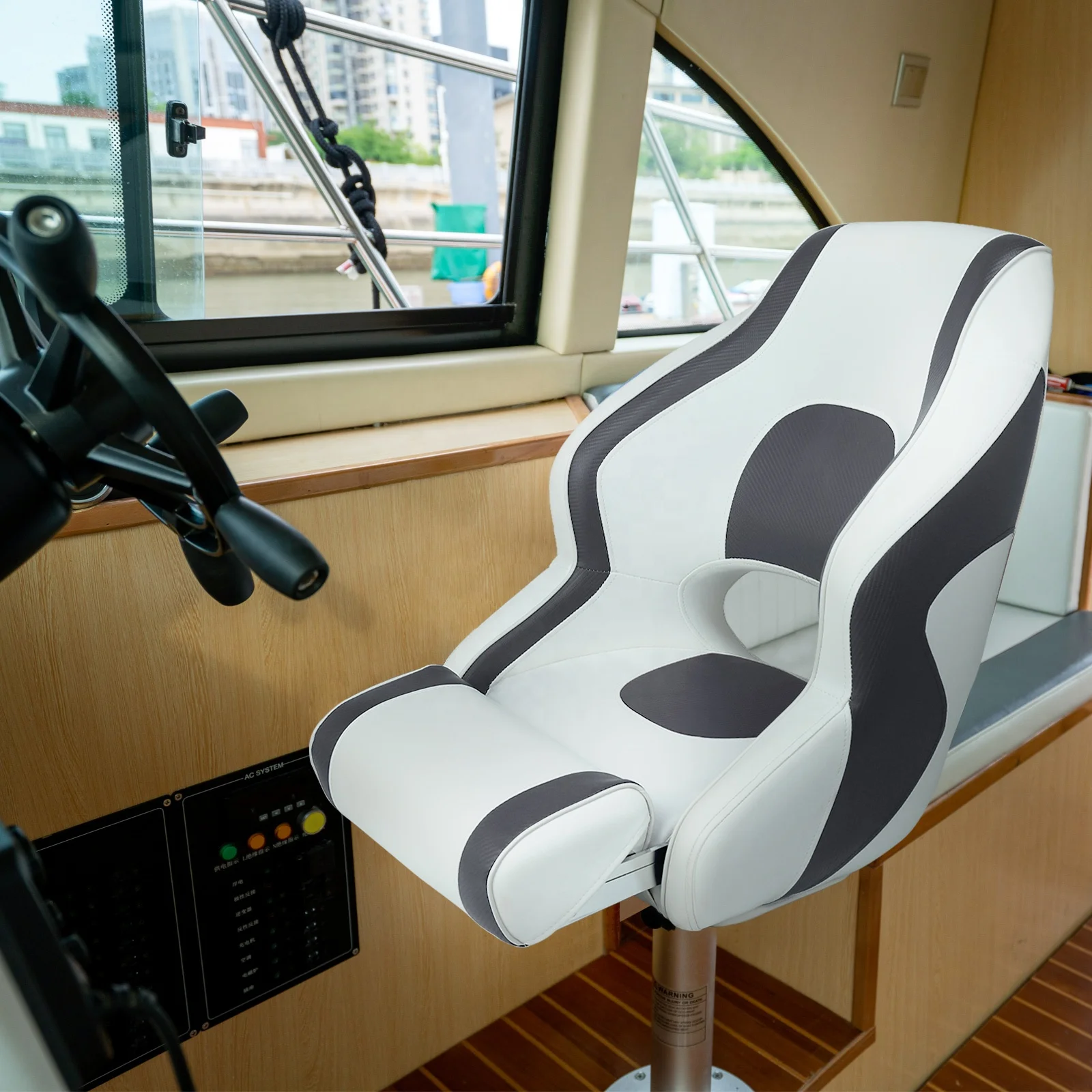 Top Quality Captain Boat Seats Flip Up Bolster Marine Seats For Boats ...