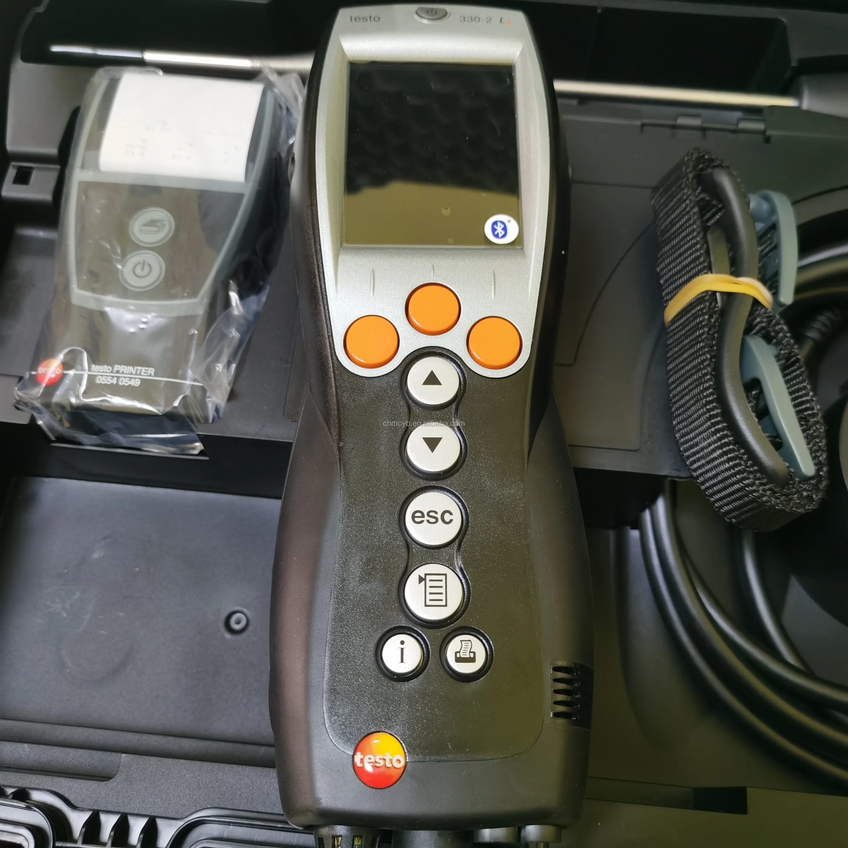 Kit D'analyse Des Gaz De Fumée Testo 330-2 Ll - Pro 330-1 Ll 0632 3306 ...