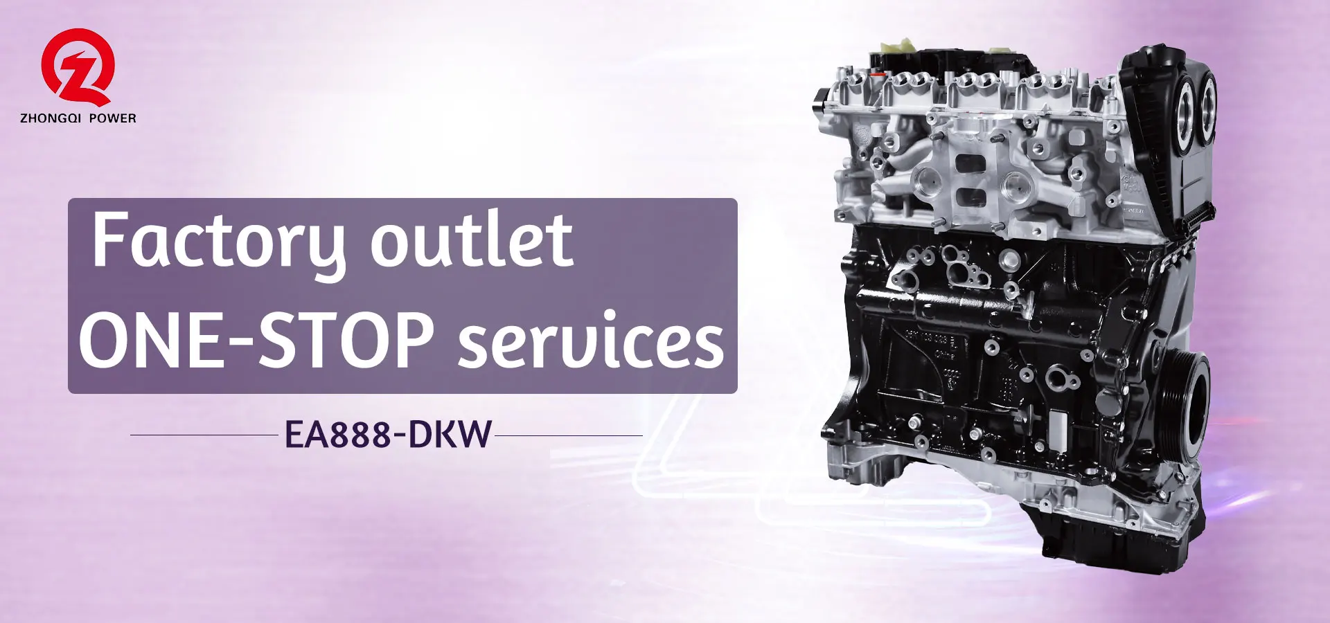 2.0T EA888 GEN3 DKW Auto Engine Assembly for AUDI A4, A6, Q5