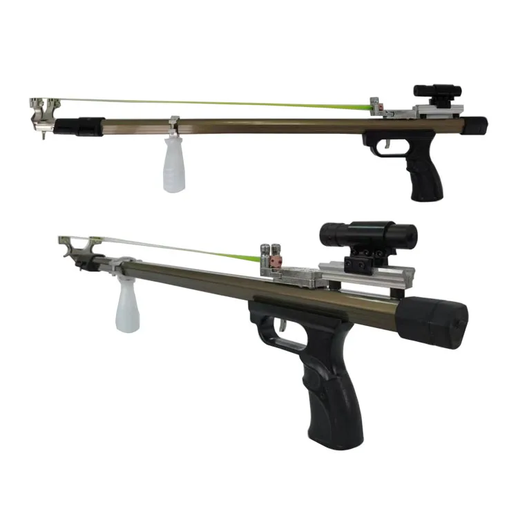 Outdoor Red Spot Sight Long Rod Telescopic Strong Rubber Band Hunting ...