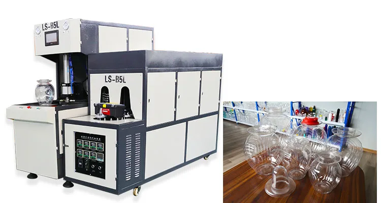 LS-B5L PET Bottle Blow Moulding Machine - 400BPH Capacity