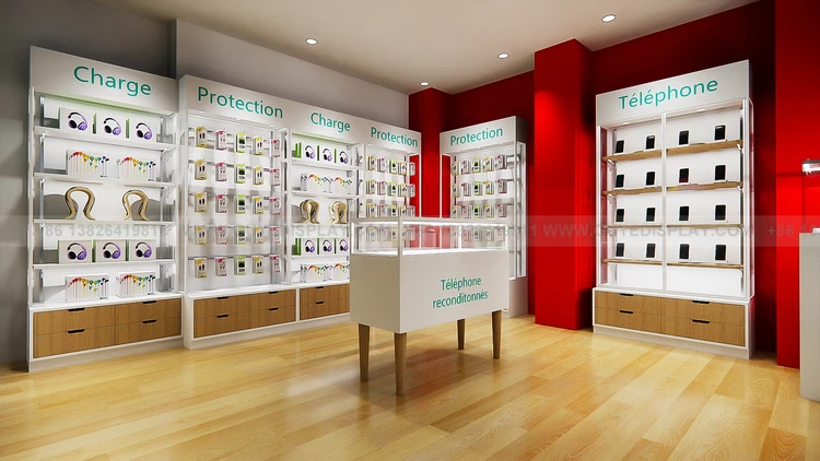 Custom Original Fitting Kiosk Mobile Phone Case Display