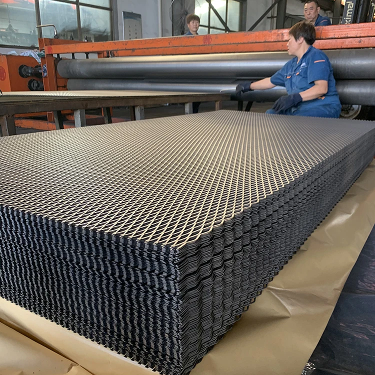 Aluminum Expanded Metal Mesh Galvanized Iron Expanded Mesh For Gutter ...