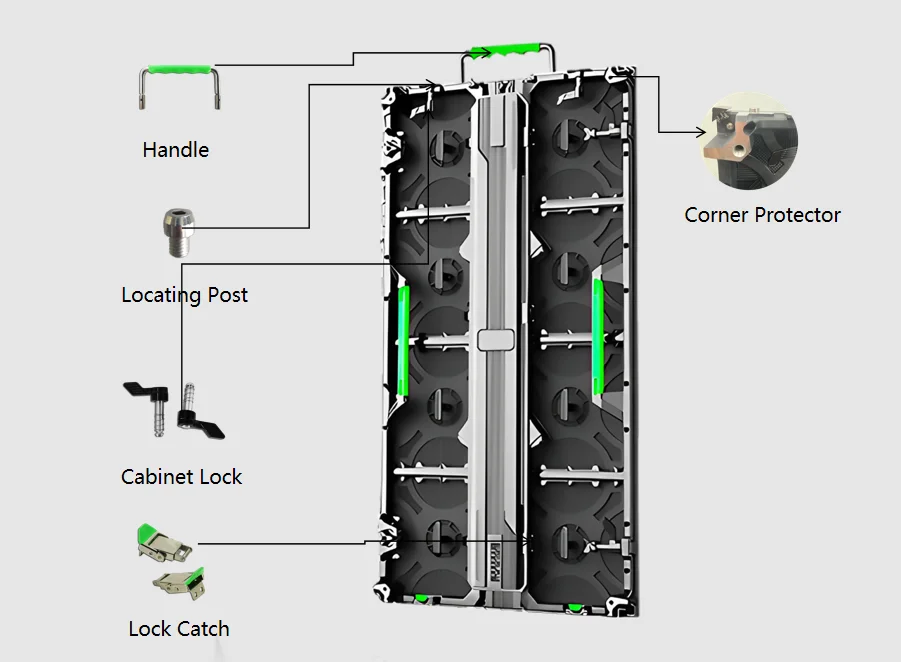 Church Big Background Dj Backstage Back for Concert Video Wall Display ...