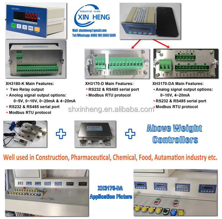 RS232 RS485 Load Cell Amplifier - Digital Weight Transmitter