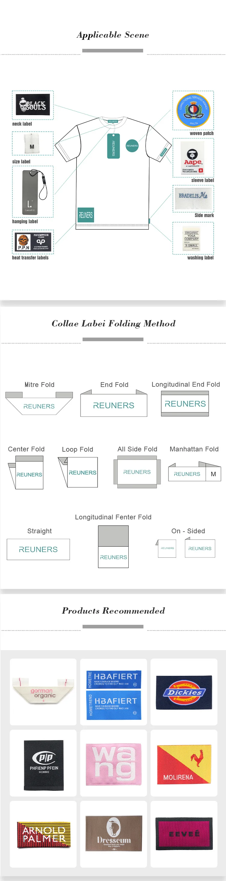Custom Woven Labels by Fabiani Clothing - Sustainable & Durable