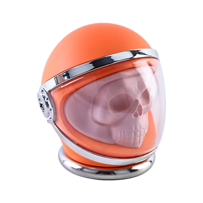 Creative Design Skeleton Helmet Metal Grinder 83mm 4parts Smoking ...