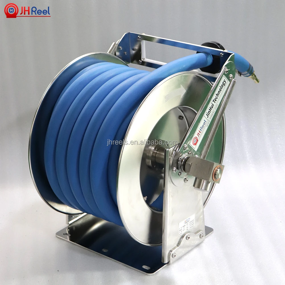 Stainless Steel Heavy Duty Hot Water Hose Reel S304 S316 S204 ...