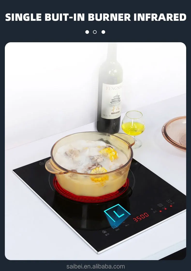 Wholesale Oem Infrared Cooker Advanced Infrared Cooktop Durable Radiant ...