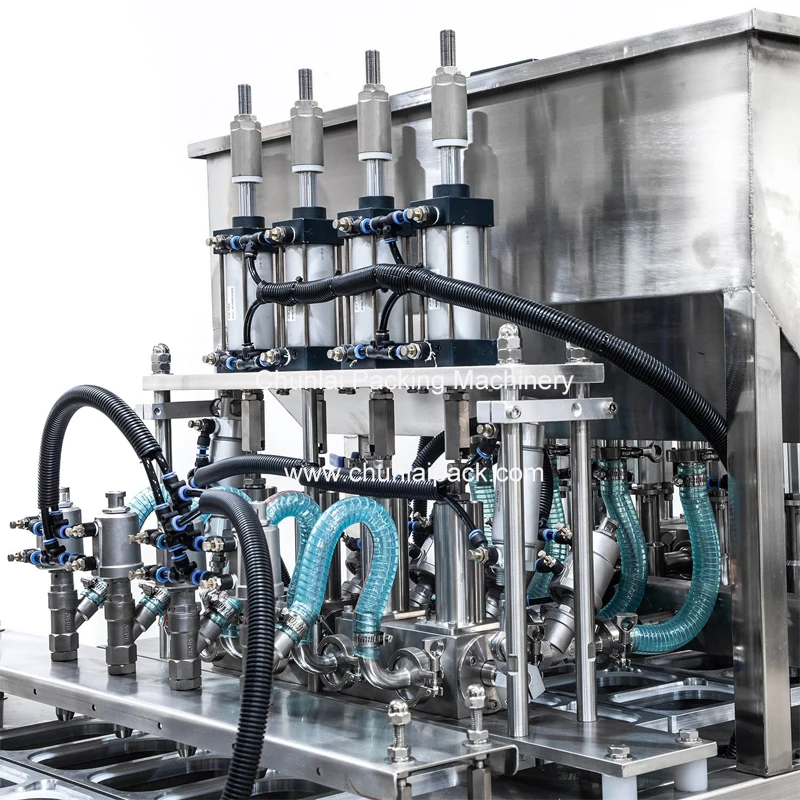 Bg-2 Automatic Map Vacuum Nitrogen Gas Packaging Tray Sealing Machine ...