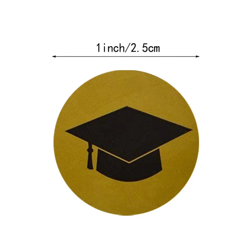 Round Diploma School Student Stationery Graduation Hat Season Balloon ...
