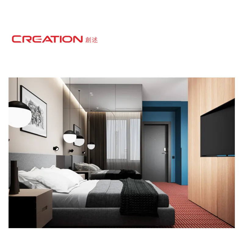 Creation Brand Contemporary Design Hpl Natural Wood Finish Hotel ...