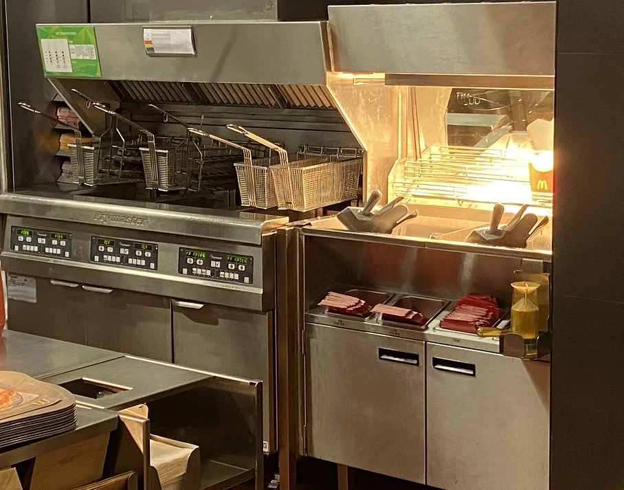 Kfc/mcdonald's Used Equipment - Chips Warmer Dump Station