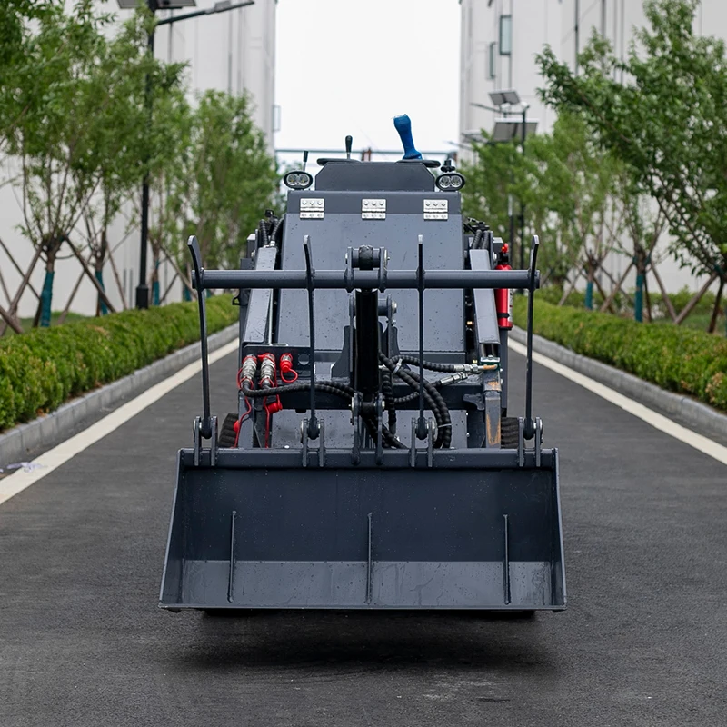 Factory Mini Crawler Loader for Construction and Agriculture Skid Steer ...