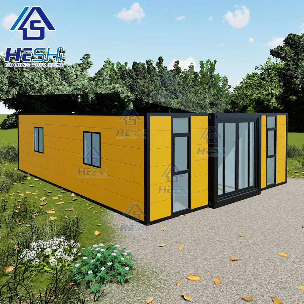 Insulated Prefabricated 40Ft 20Ft Expandable Container House Kitchen ...