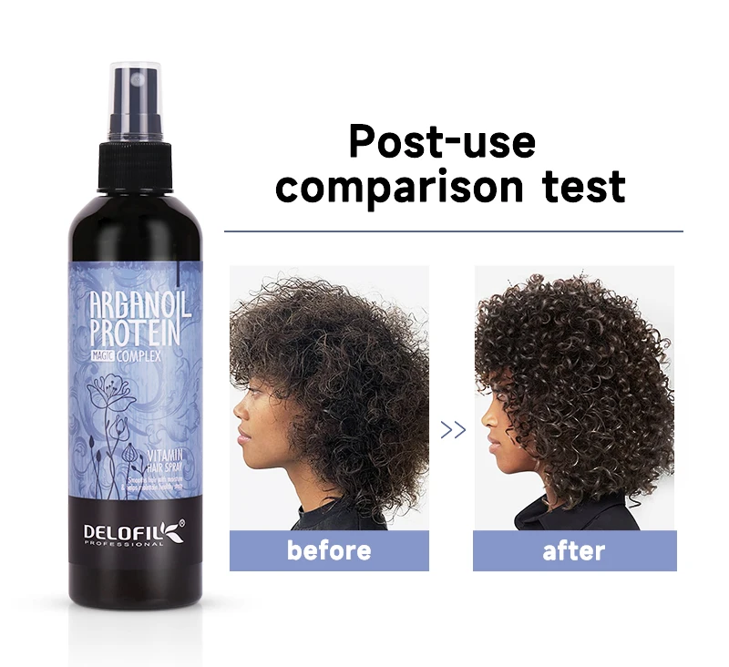 Delofil Heat Protectant Spray - Shield Your Hair from Damage