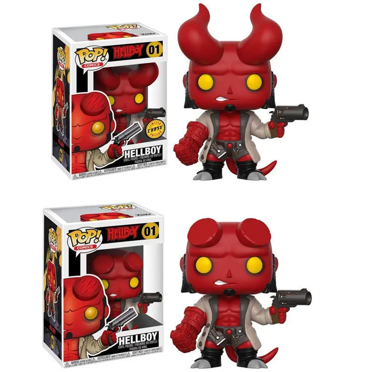 Funko Pop Hellboy 01# Figurine Dolls Action Figure Collection Cute ...
