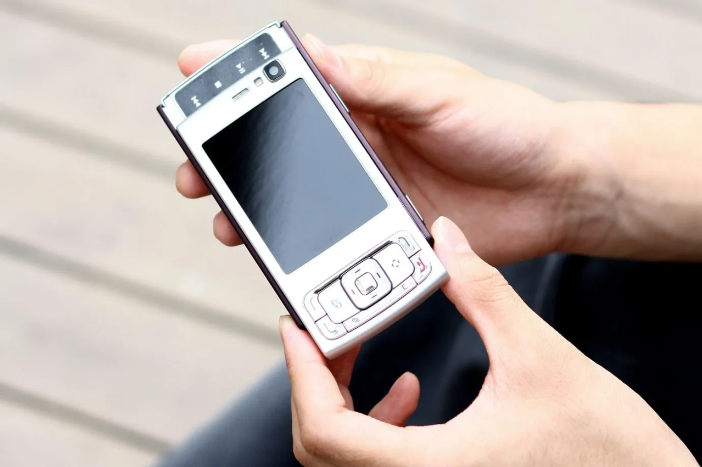 For Nokia N95 Dual Sim Card Cell Phone With Camera And Flashlight ...