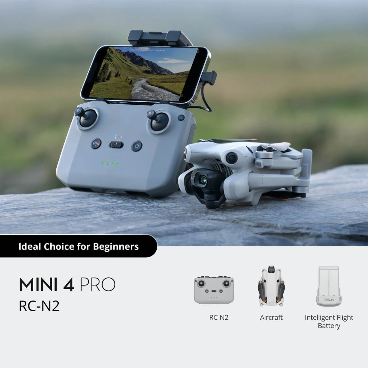 DGI Drone Mini 4 Pro Combo - 4K UHD, 18KM Transmission