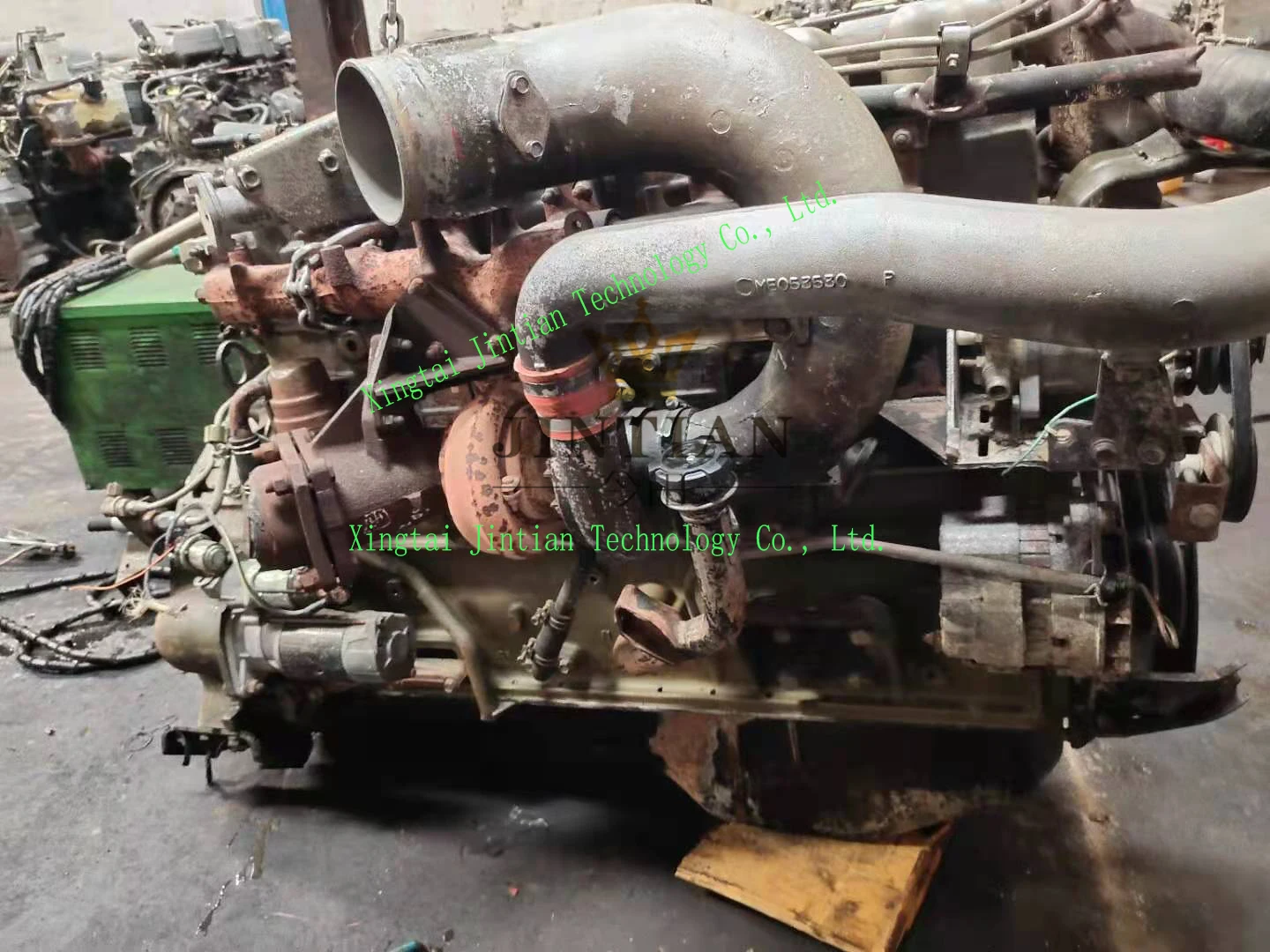 6D22 Diesel Engine - MITSUBISHI FUSO 6-Cylinder Complete Assembly